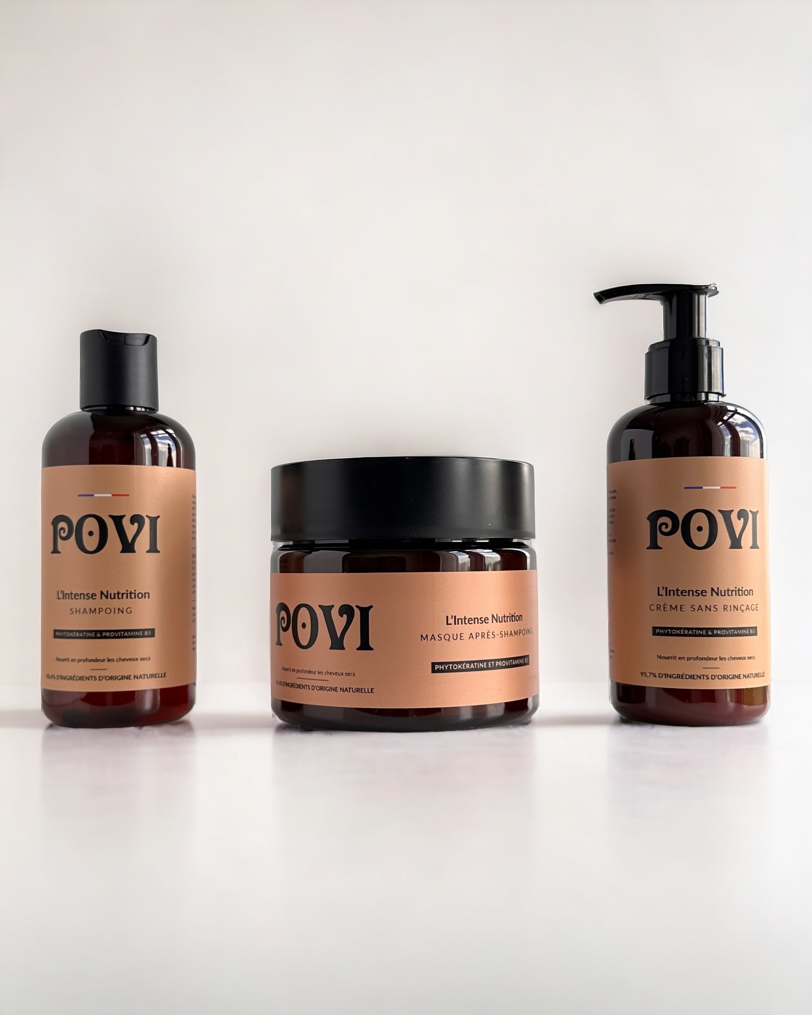 Gamme de soins capillaires L'Intense Nutrition - Povi